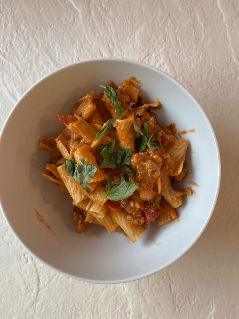 Best Spicy Italian Sausage Pasta Recipe - Alexandrea Garza